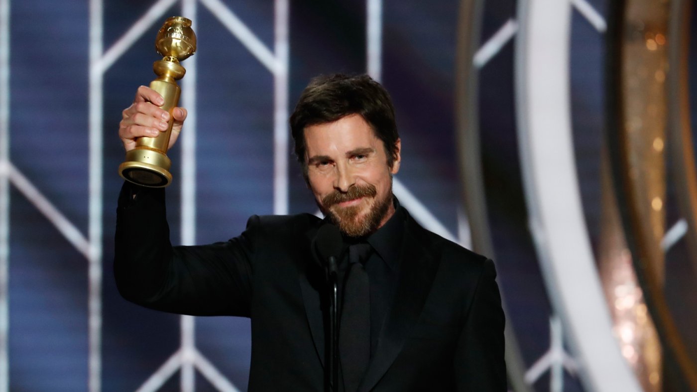 "Gracias a Satanás": Christian Bale dedicó su Globo de Oro al diablo ...